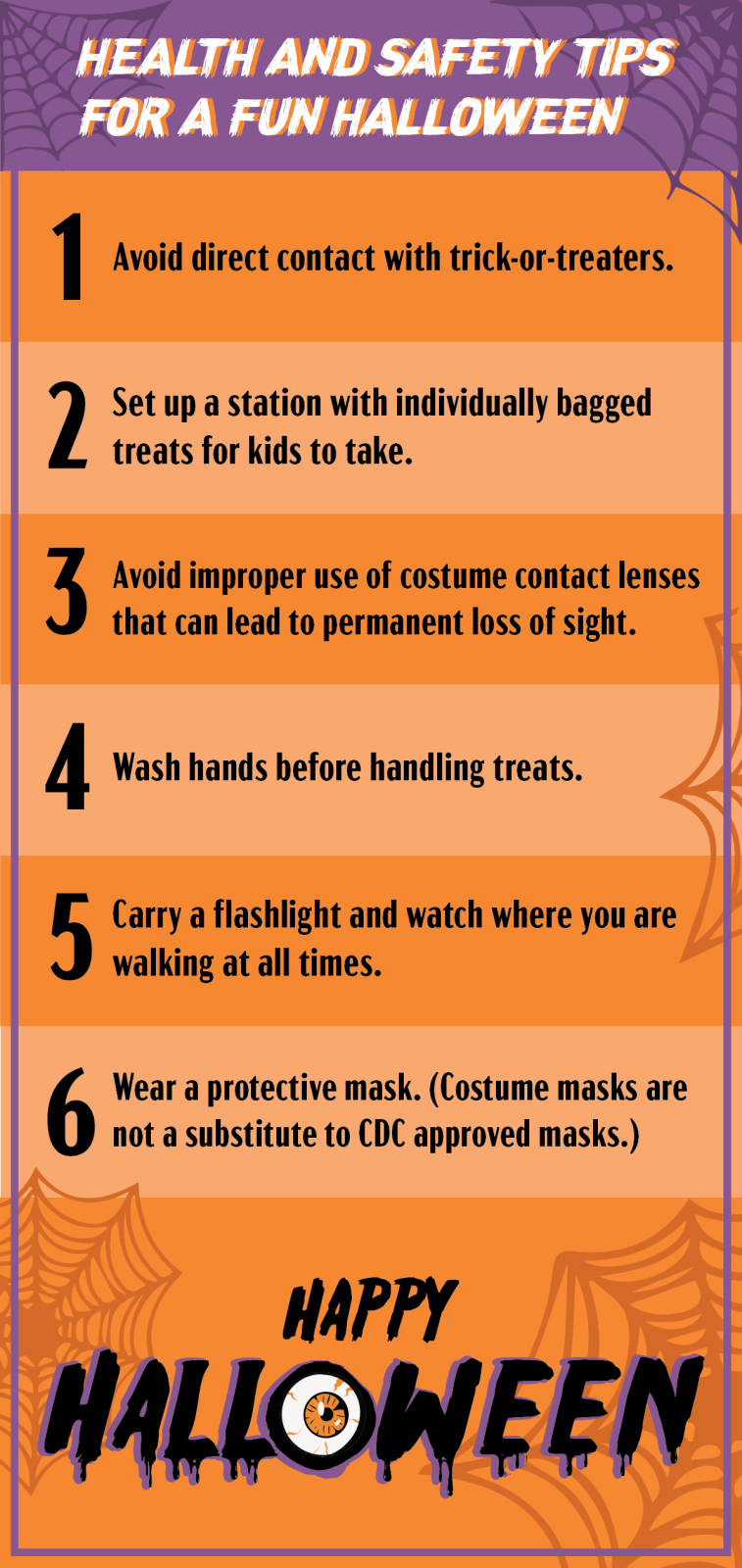 Halloween Health And Safety Tips Tennessee Retina